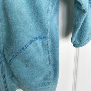 lululemon athletica | Tops | Vintage Lululemon Terry Hooded Zip Tee ...